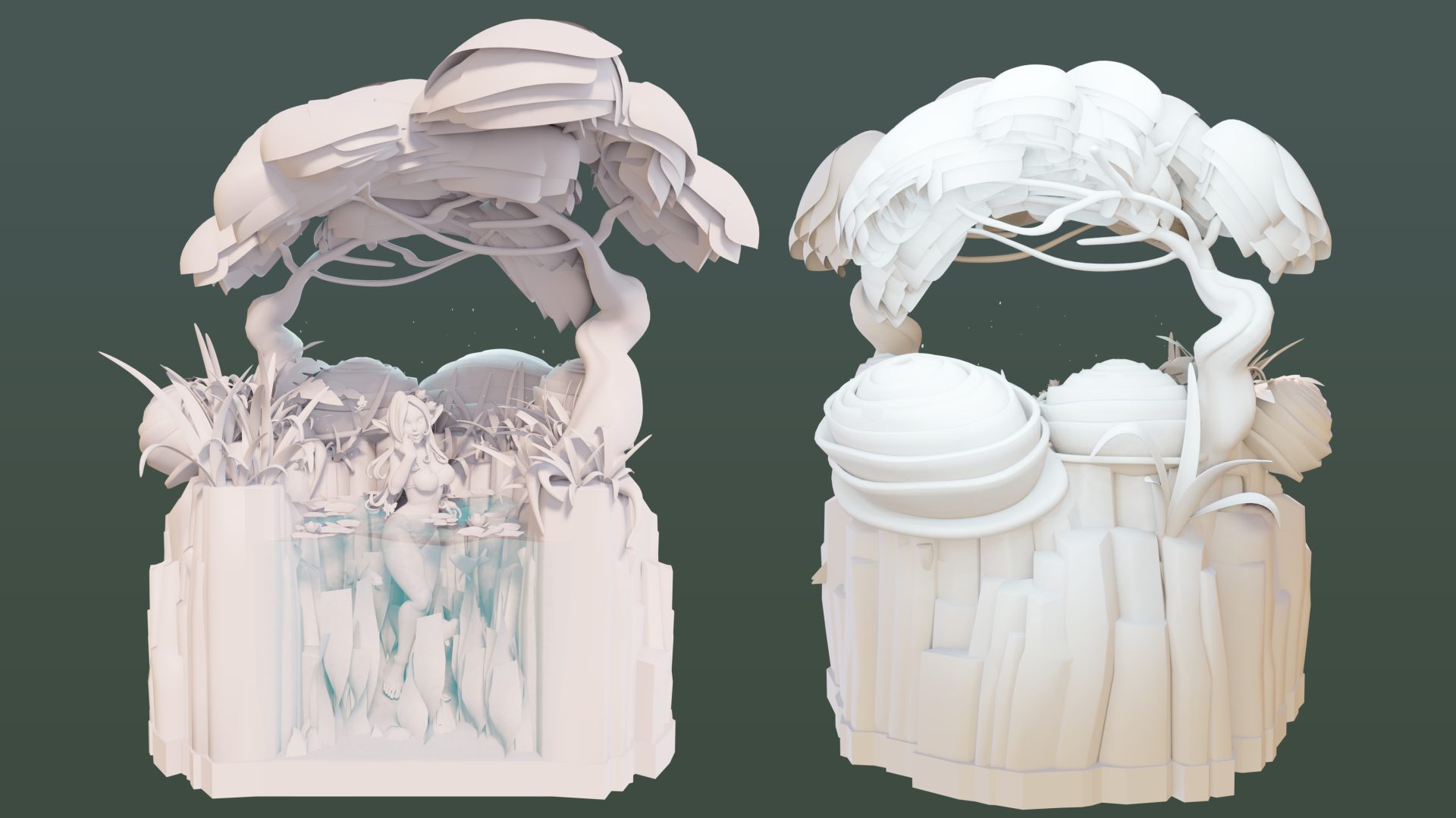Elf Diorama: Reviving an Original Concept with Vibrant Colors - 3D ...